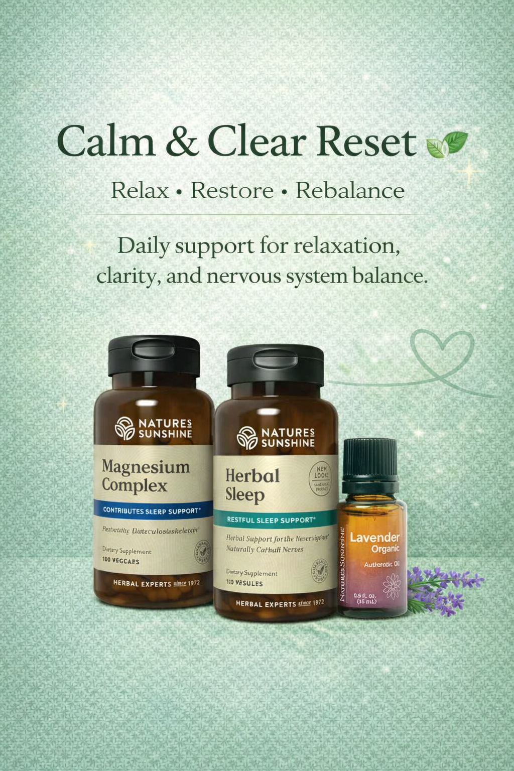 Calm And Clear Reset Bundle | Alternative Health By Nicole